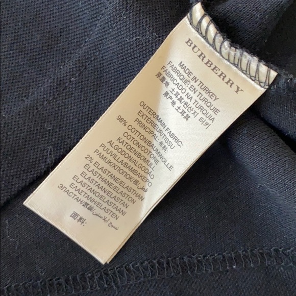 Burberry | Tops | Burberry Brit Polo Tee | Poshmark